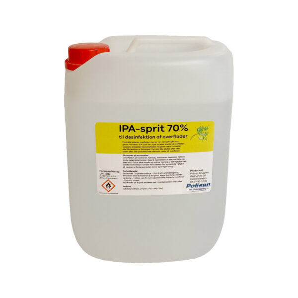 IPA Sprit 70% Fødevaregodkendt 1 liter - Thy Clean